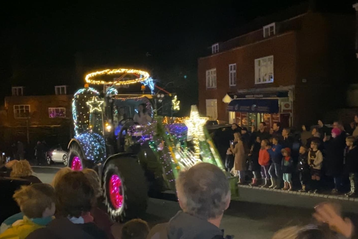Festive Tractor Run for Charity | NP Seymour